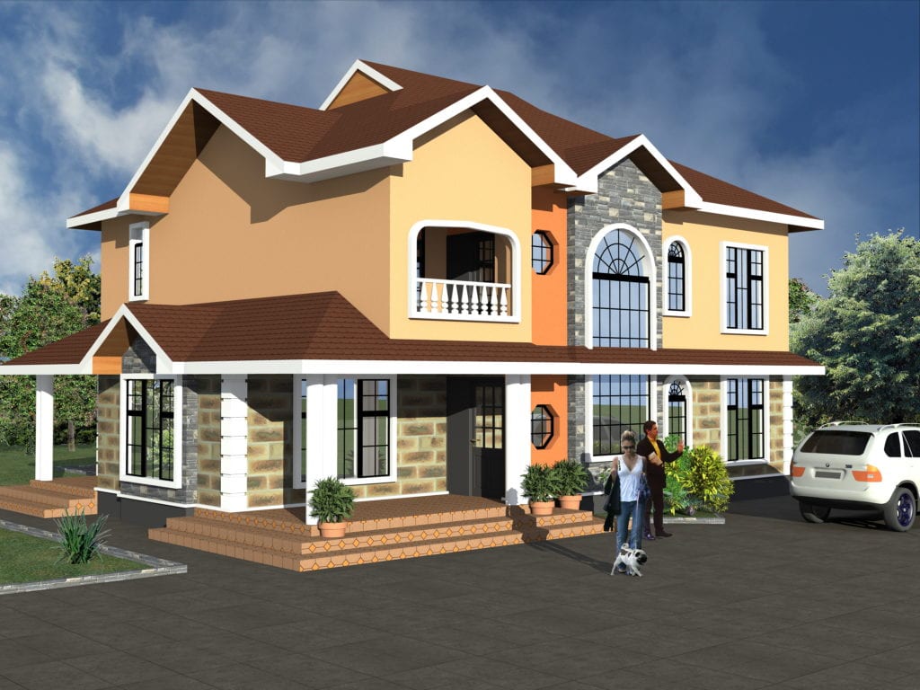4 Bedroom Maisonette House Plan Design | HPD Consult