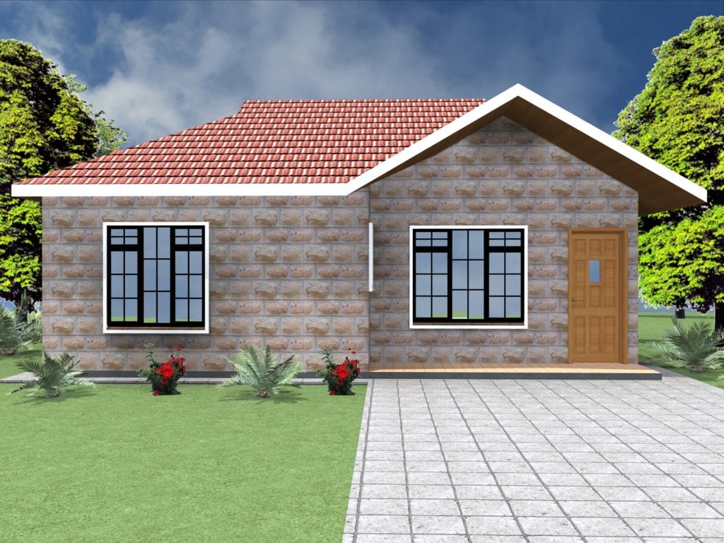 2 Bedroom House Design With Floor Plan | HPD Consult