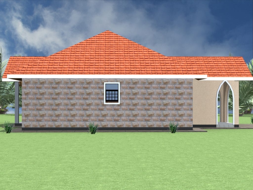 Three bedroom simple house plans design |HPD Consult