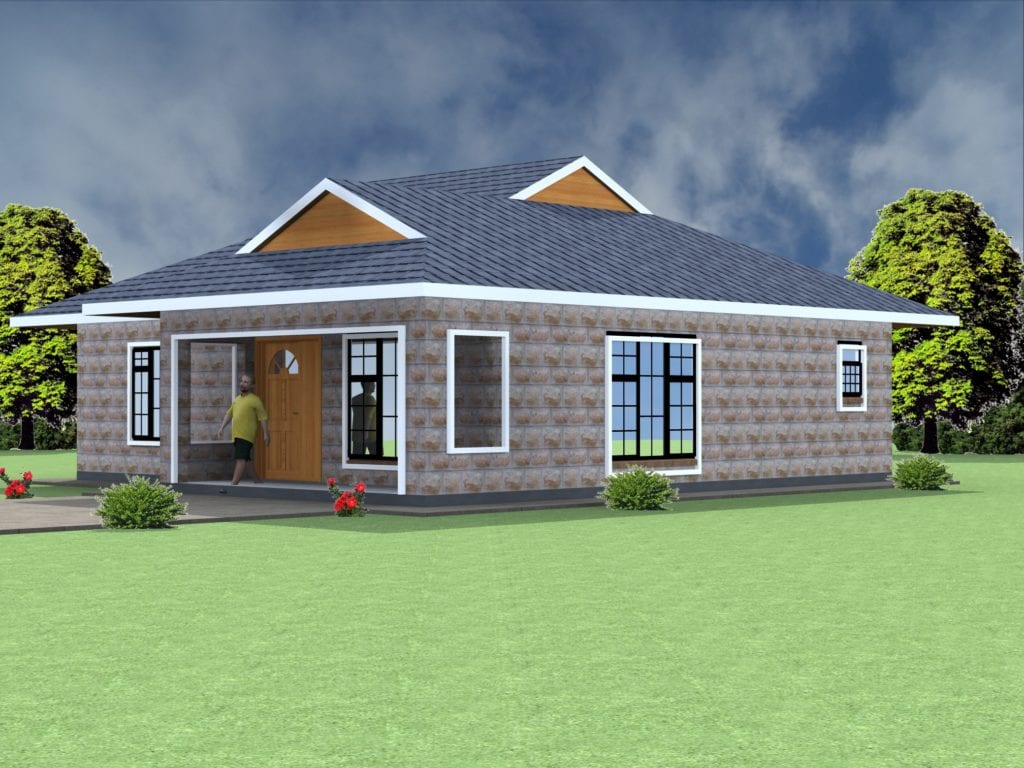 Two bedroom house designs |HPD Consult