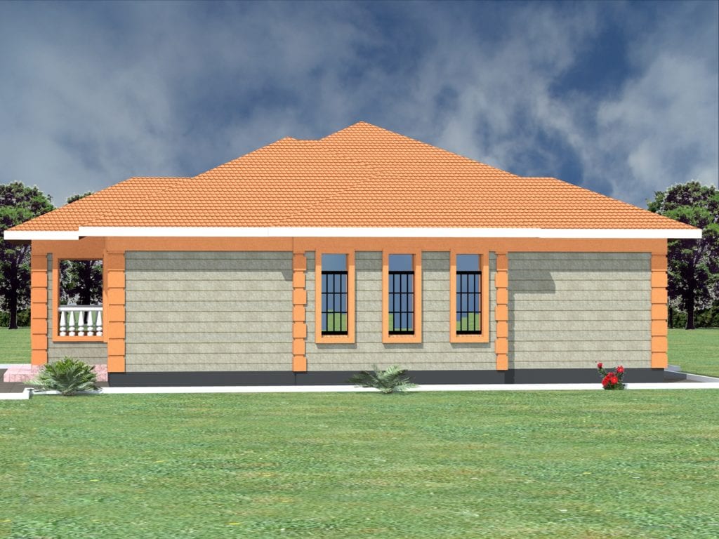 Small 3 Bedroom House Plans Design | HPD Consult