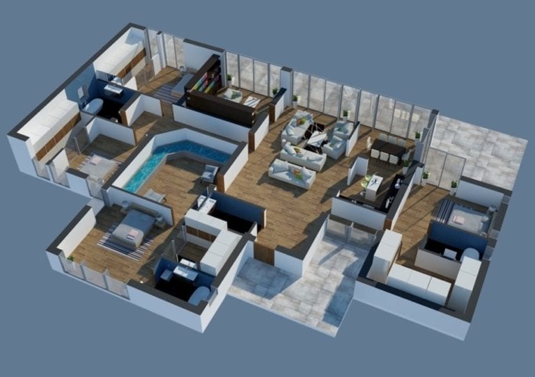 50 Best Modern House Design Floor Plan Ideas- HPD TEAM