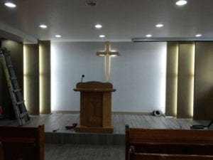 Church Ceiling Design; Gypsum Design Ceiling Ideas for Sanctuary/Altar