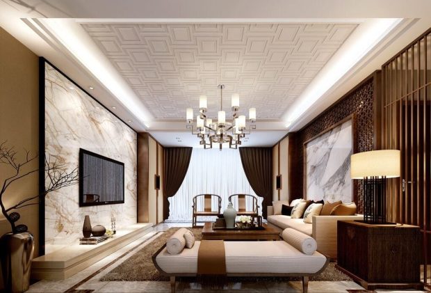 30 BEST Modern Gypsum Ceiling Designs for Living room | HPD Consult