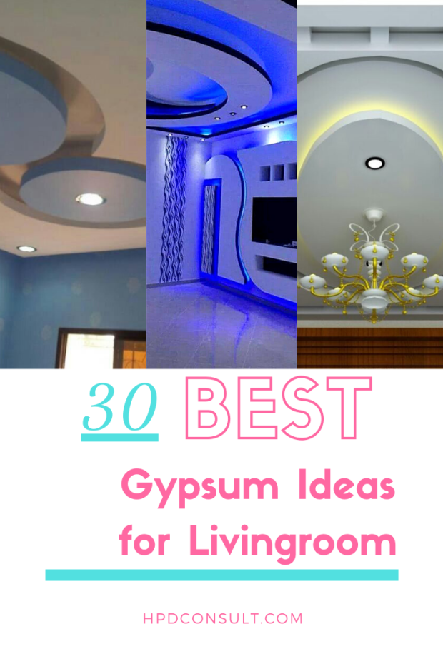 30 BEST Modern Gypsum Ceiling Designs for Living room | HPD Consult