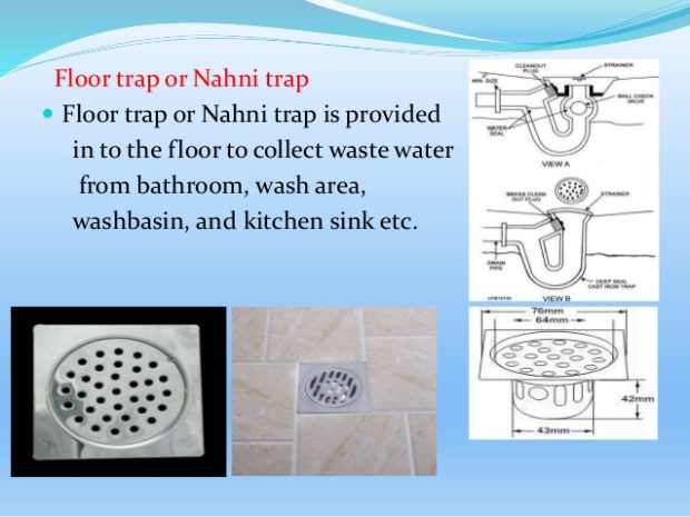 Types of Traps in Plumbing | Gully Trap | P Trap | Floor Trap ...
