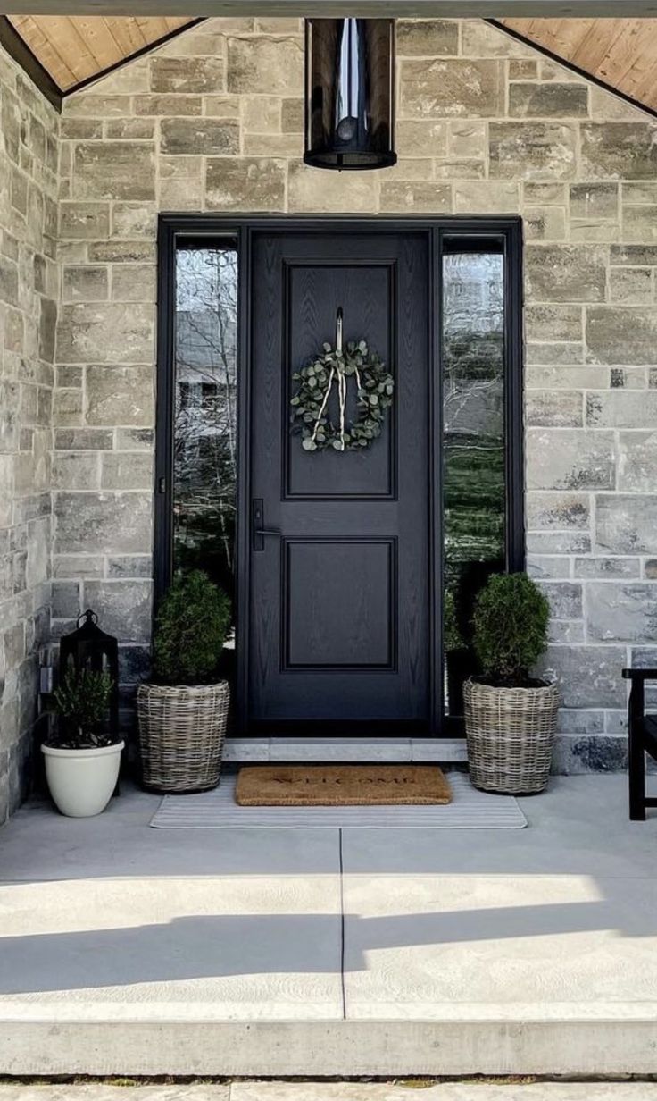 17 Black Doors Exterior Front Entry Ideas (Updated 2025)