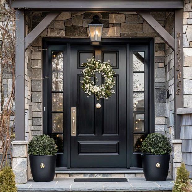 17 Black Doors Exterior Front Entry Ideas (Updated 2025)