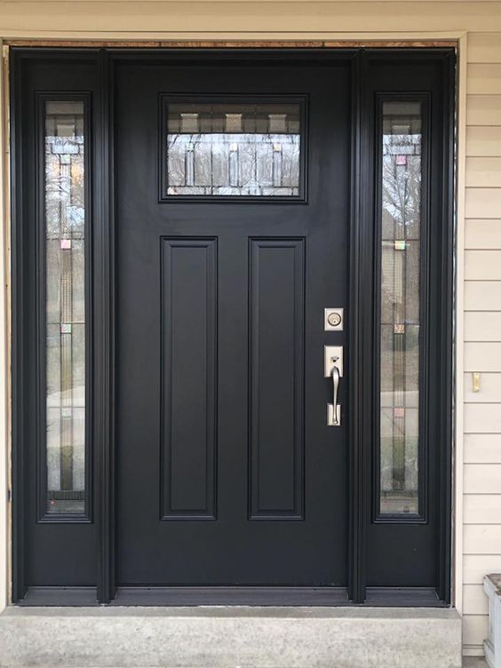 17 Black Doors Exterior Front Entry Ideas (Updated 2025)