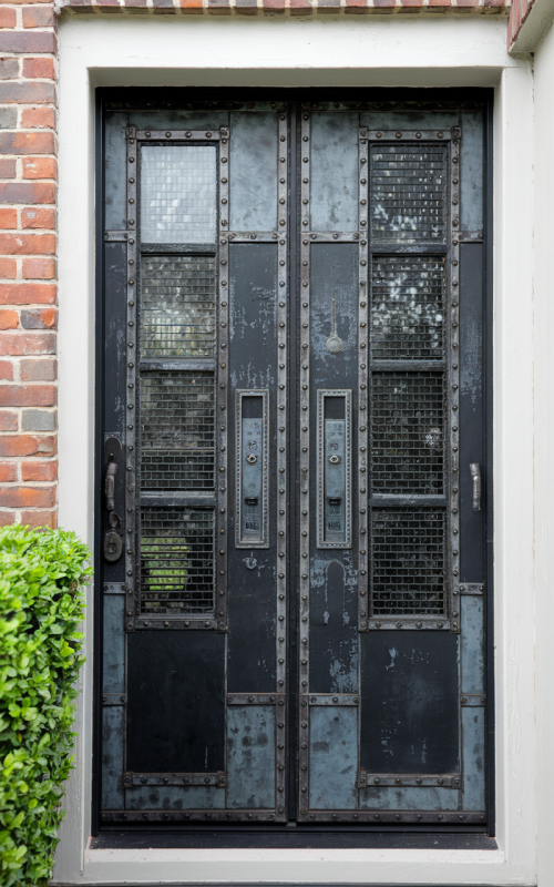 Black Doors Exterior Front Entry With Side Lights Ideas – HPD TEAM