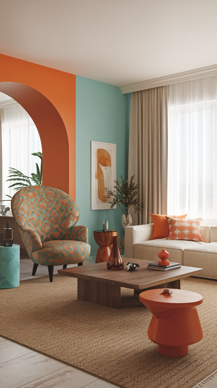 19 Orange and Turquoise Accent Ideas to Brighten Your Space (Updated 2025)