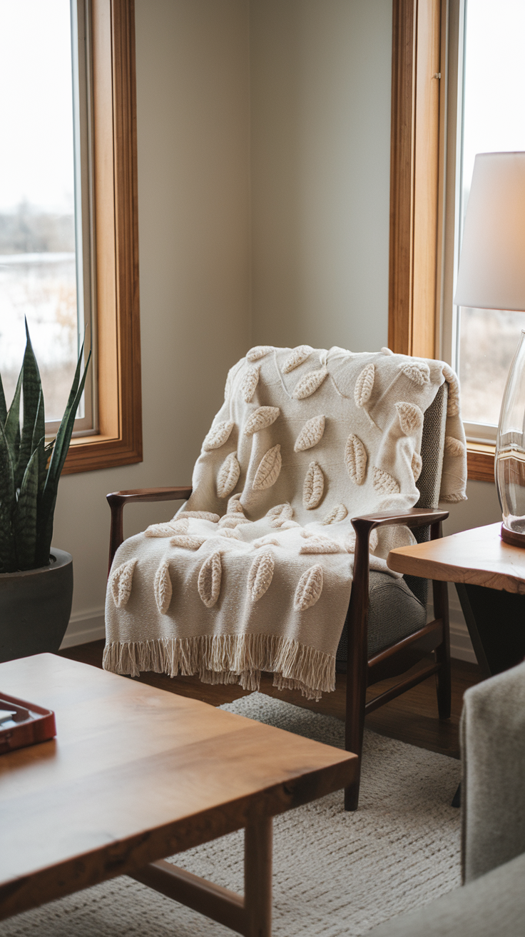 29 Textured Throw Blanket Ideas for Cozy, Layered Living Spaces ...