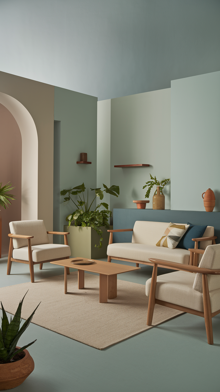 21 Soft Color-Blocking Ideas for Muted, Geometric Décor (Updated 2025)