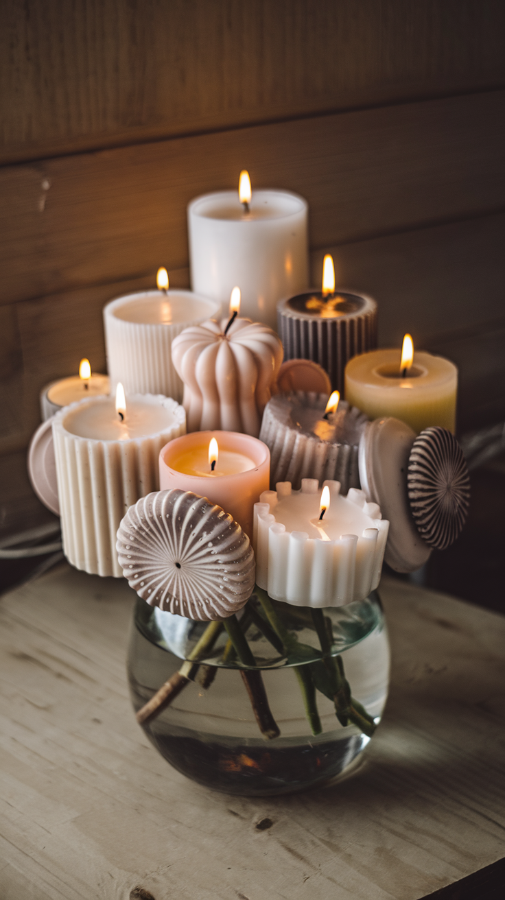 25 Candle Bouquet Trends to Add Floral Elegance to Your Space (Updated ...