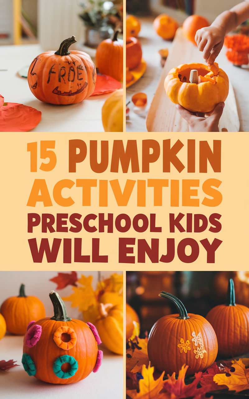 15 Pumpkin Activities Preschool Kids Will Enjoy (Updated 2026)