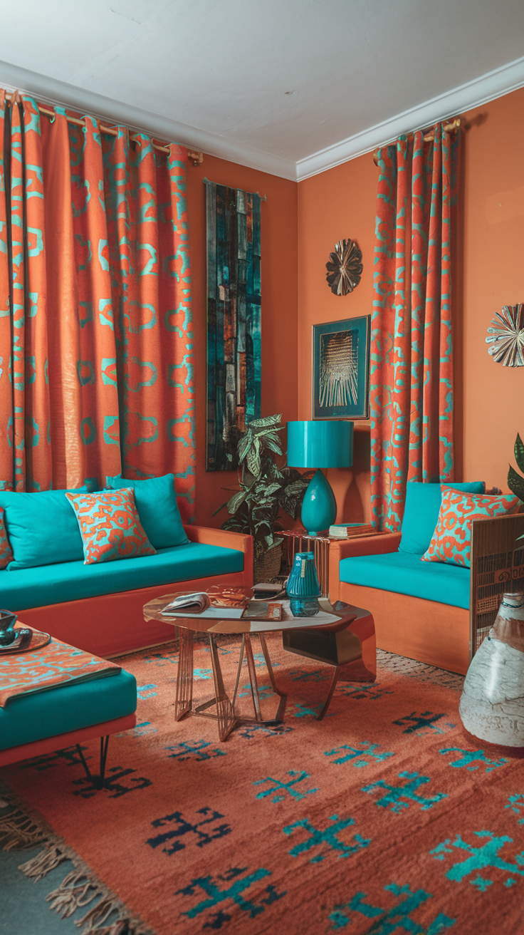 19 Orange and Turquoise Accent Ideas to Brighten Your Space (Updated 2025)