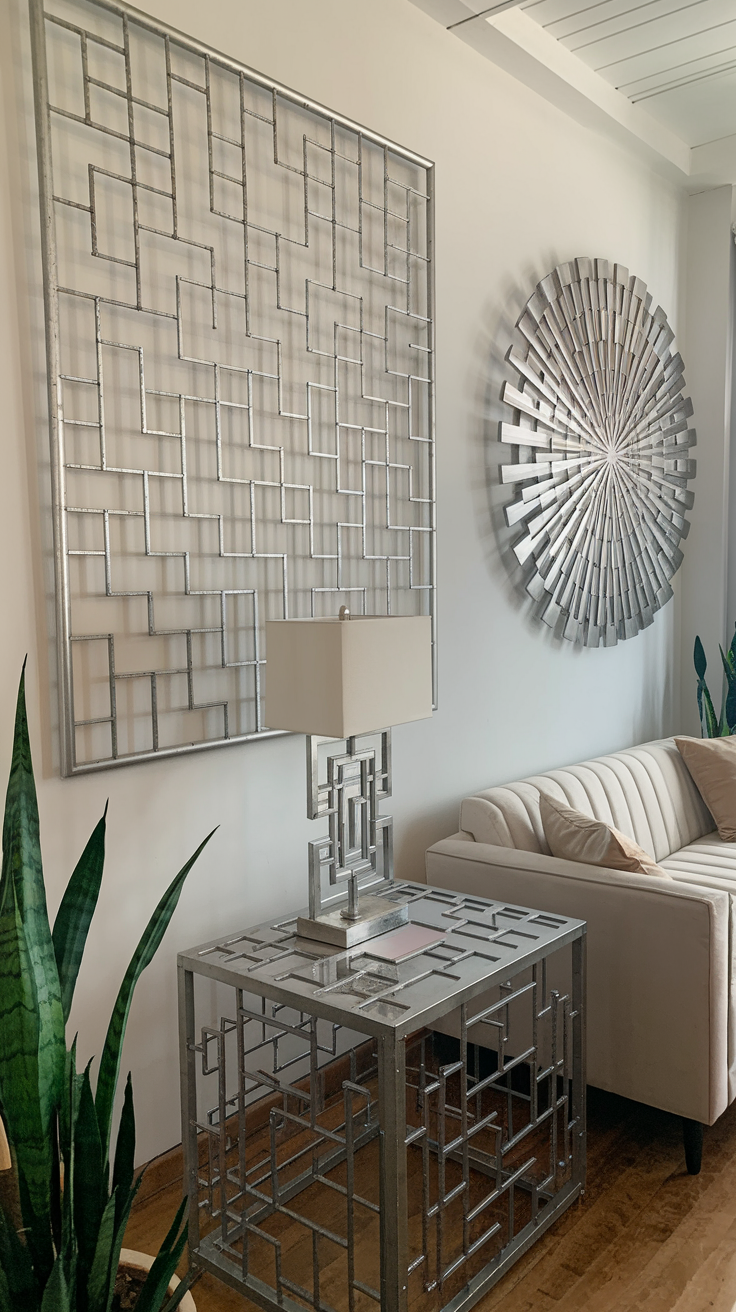 19 Statement Silver Metal Decor Ideas for Reflective Elegance (Updated ...