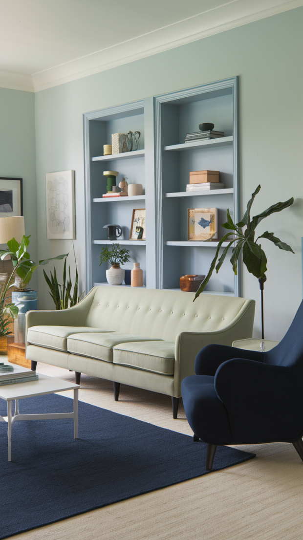 19 Sage and Blue Color Combos to Create Calming Living Spaces (Updated ...