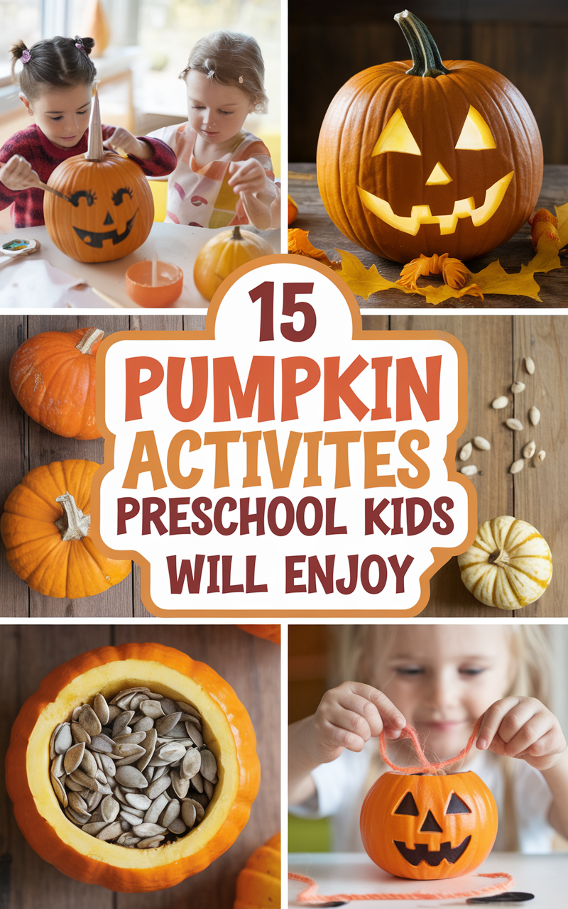 15 Pumpkin Activities Preschool Kids Will Enjoy (Updated 2026)