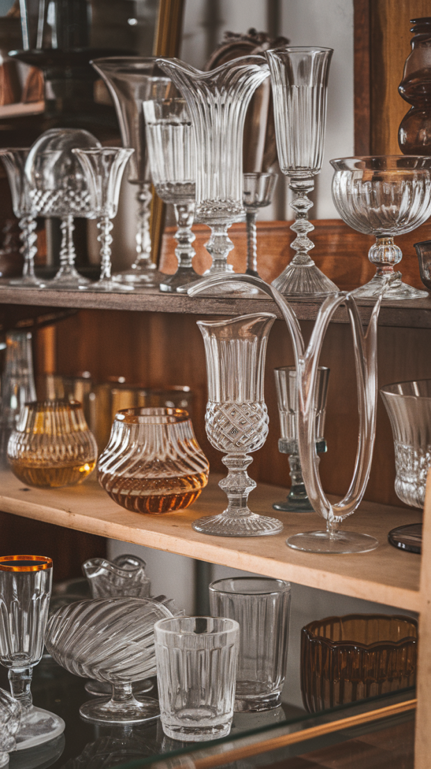 29 Vintage Glassware Ideas to Add Nostalgic Charm to Your Space ...