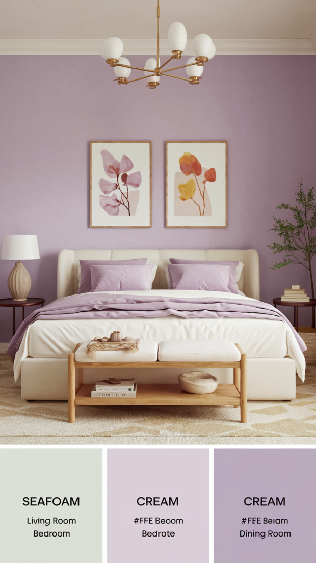 21 Serene Color Palettes Featuring Sage, Seafoam, and Lavender (Updated ...