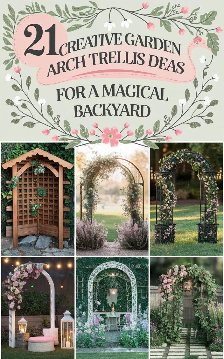 21 Creative Garden Arch Trellis Ideas for a Magical Backyard (Updated 2025)