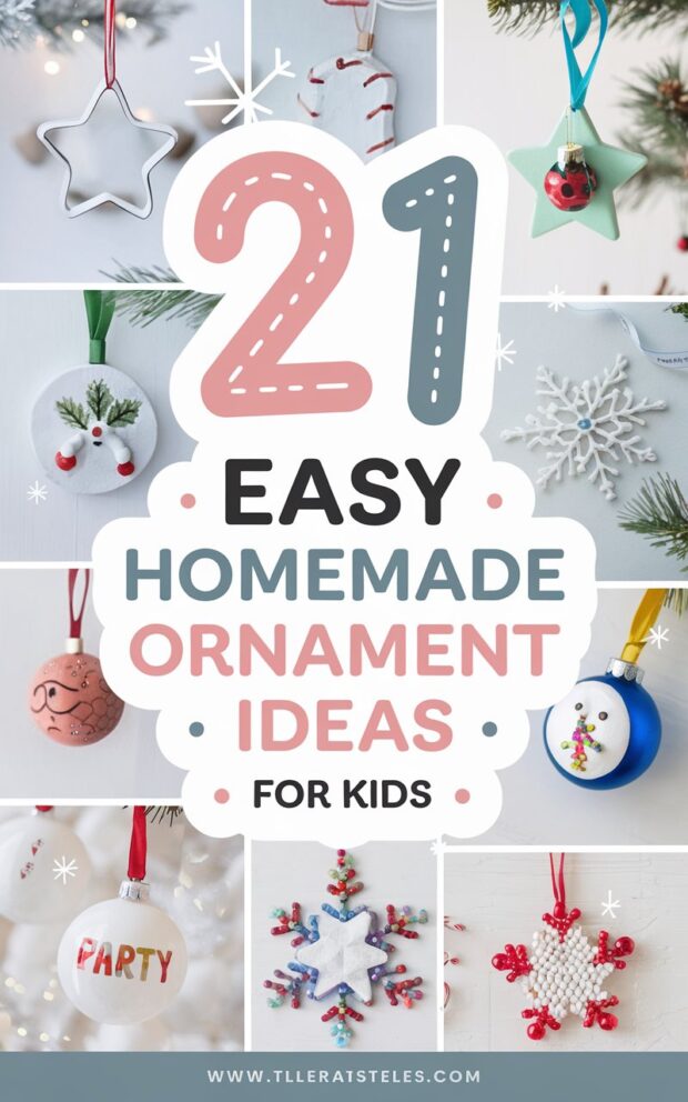 21 Easy Homemade Ornament Ideas for Kids (Updated 2025)