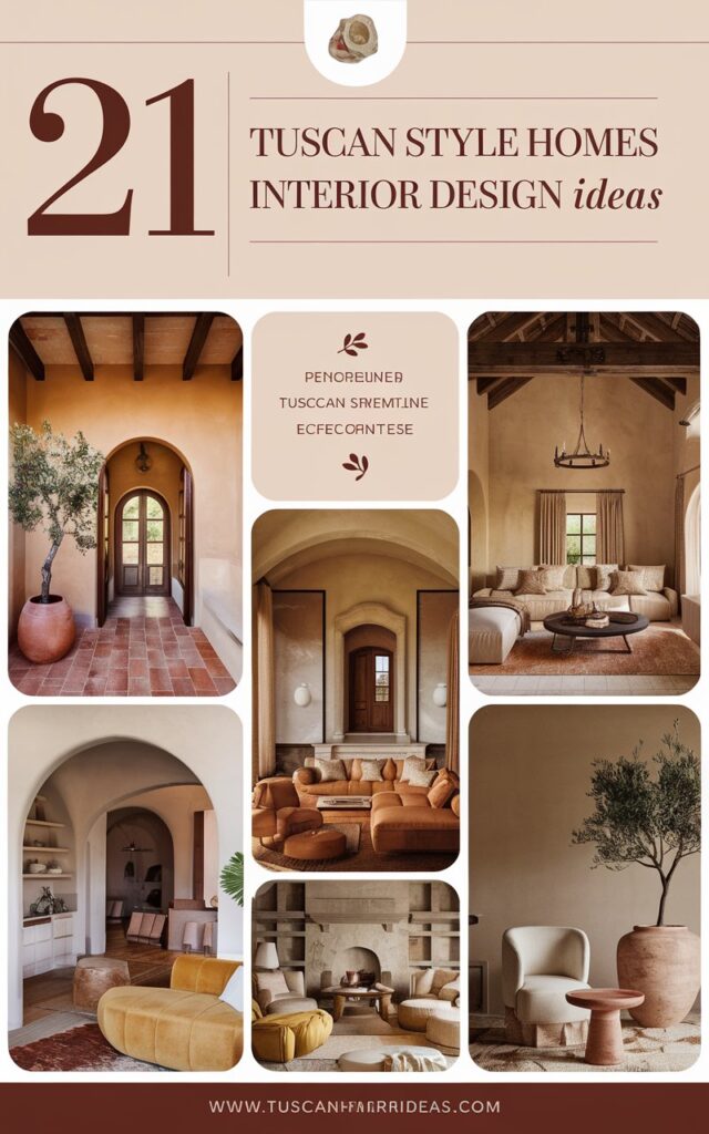 21 Tuscan Style Homes Interior Design Ideas (Updated 2025)