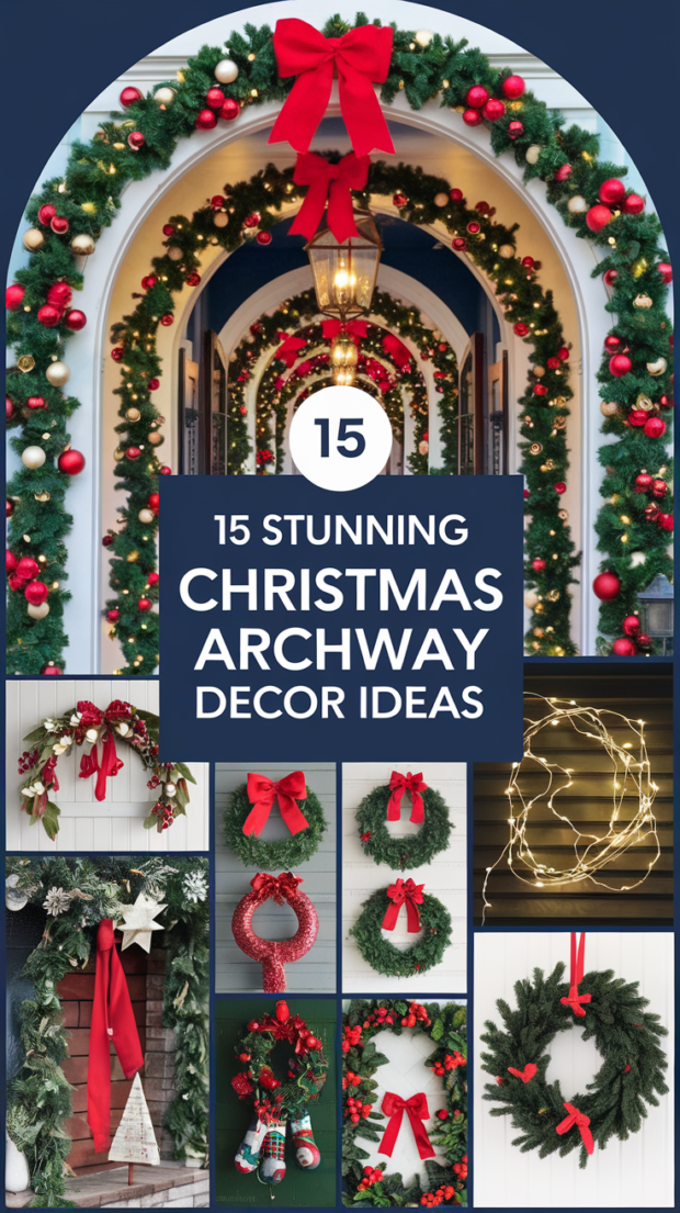 21 Stunning Christmas Archway Decor Ideas to Transform Your Indoor ...