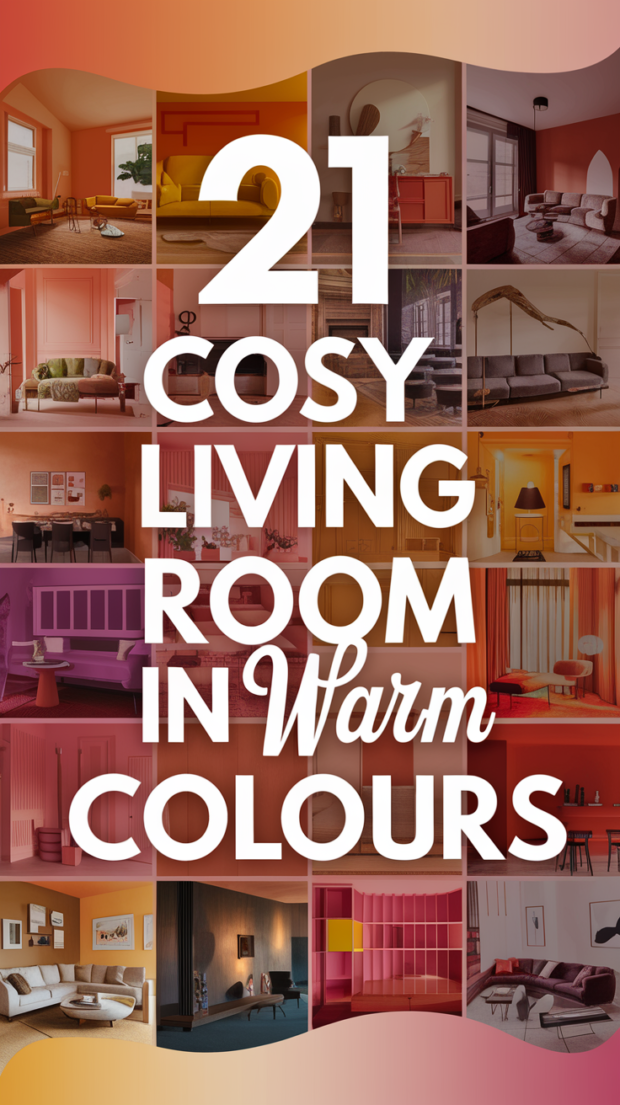 21 Cosy Living Room Ideas in Warm Colours That Will Melt Your Heart ...