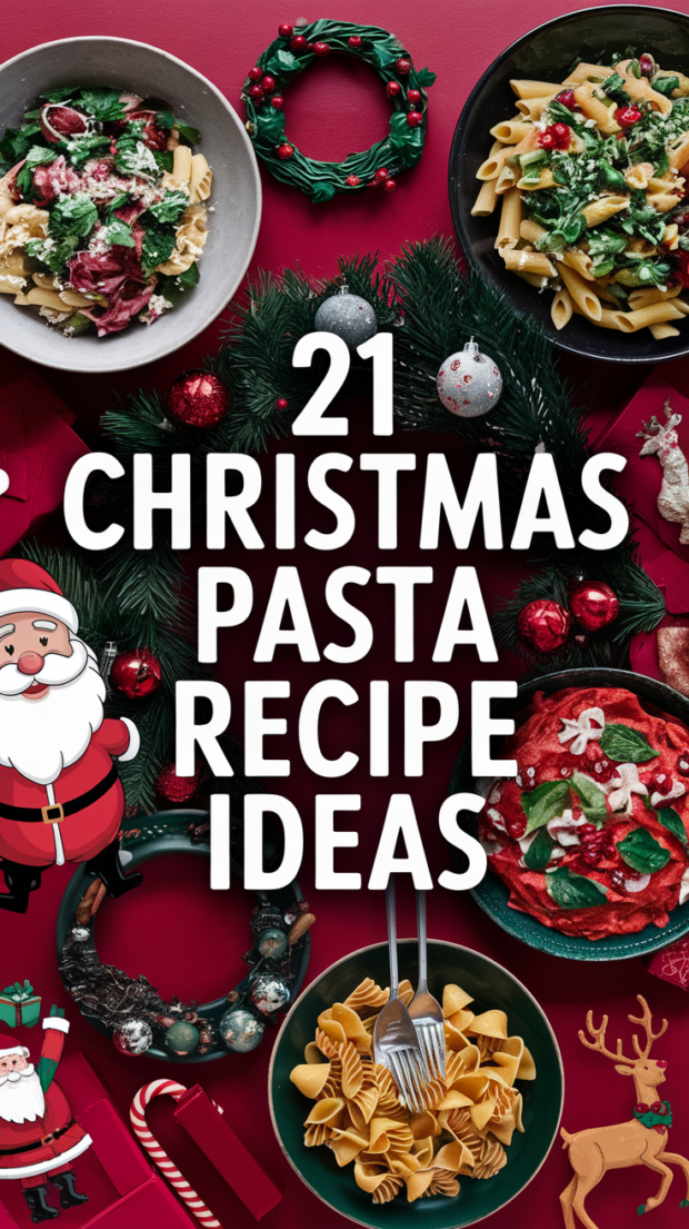 21 Christmas Pasta Recipe Ideas That'll Make Your Holiday Dinner ...