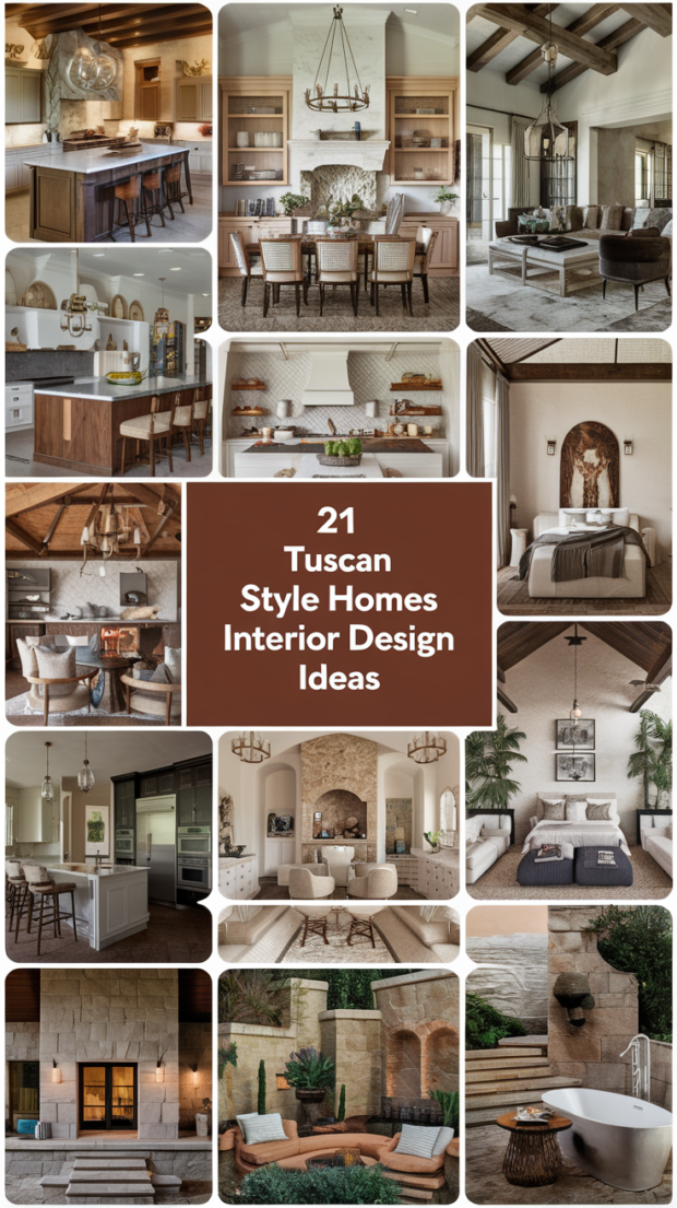 21 Tuscan Style Homes Interior Design Ideas (Updated 2025)