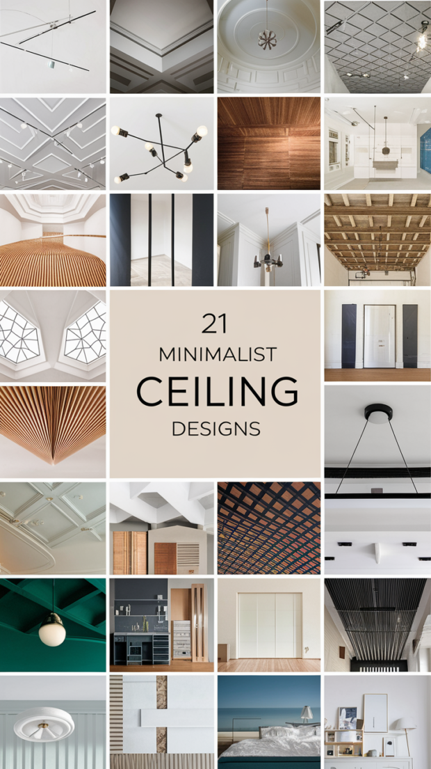 21 Minimalist Ceiling Designs That Prove Less Is More (And Look ...