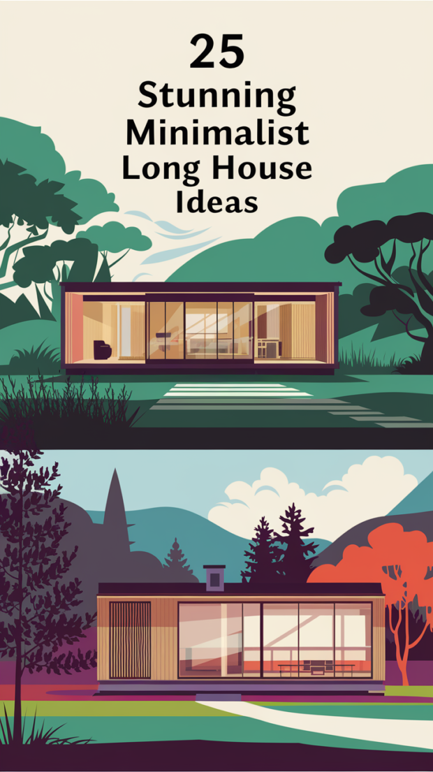 25 Stunning Minimalist Long House Ideas That'll Simplify Your Life ...