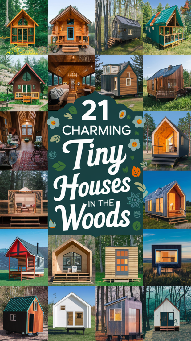 21 Charming Tiny Houses in the Woods That Redefine Rustic Living ...