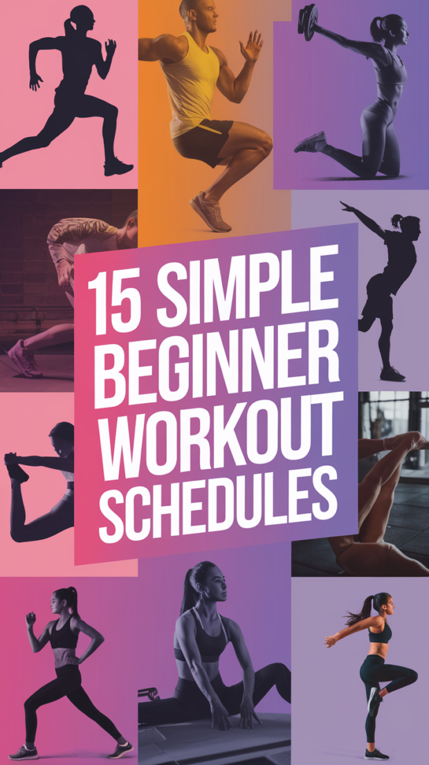 15 Simple Beginner Workout Schedules That'll Transform Your Fitness ...