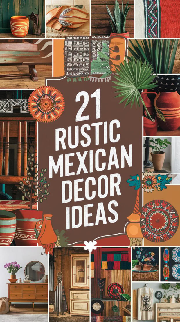 21 Rustic Mexican Decor Ideas That Will Transform Your Living Room Into ...