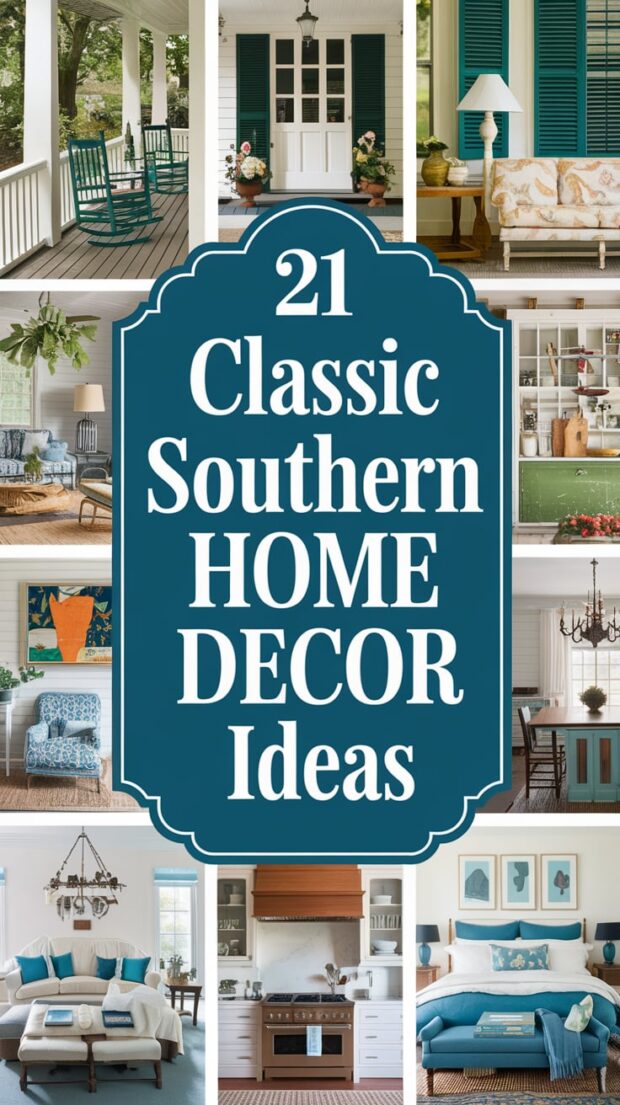21 Classic Southern Home Decor Ideas That Will Make Your Living Room ...