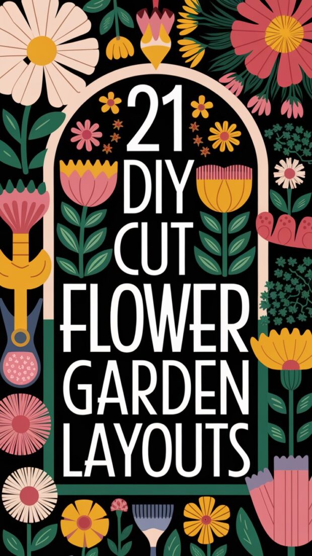 21 DIY Cut Flower Garden Layouts You Can Create This Weekend (#6 Will ...