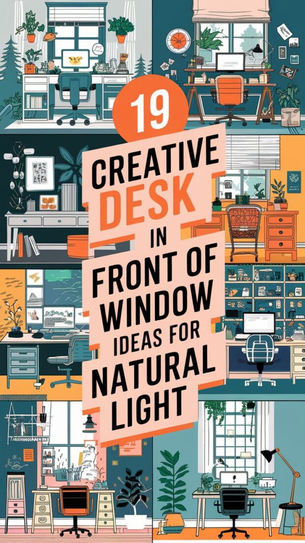 19 Creative Desk In Front Of Window Ideas For Natural Light (Updated 2025)